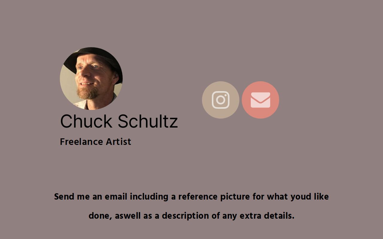 Chuck Schultz Contact Page